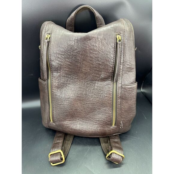 Joy Susan | Bags | Joy Susan Leather Purse Bag Backpack Soft Brown ...